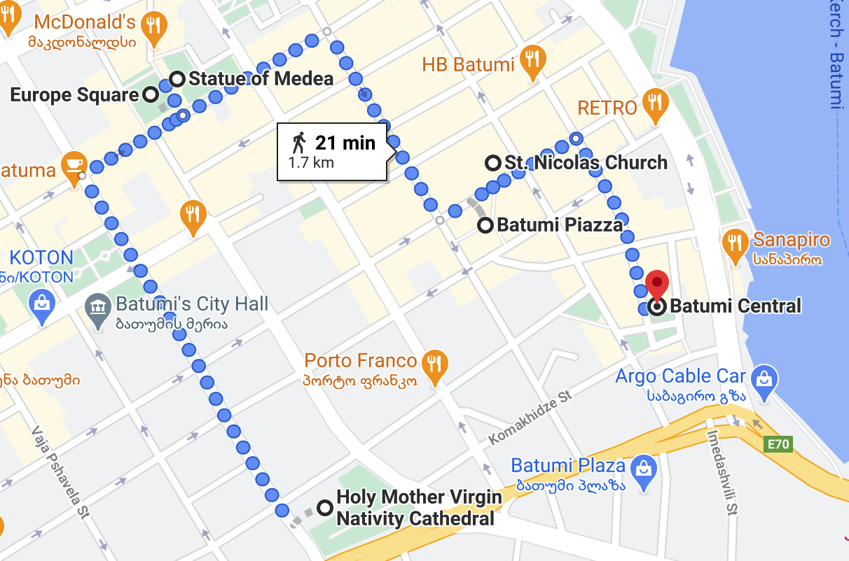 Batumi in Georgia, The Las Vegas of the Black Sea - Hop On My Journey