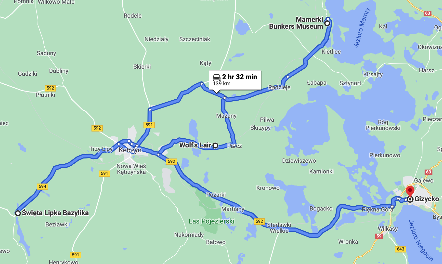 Poland - Two days at Masurian Lakes district: The Wolf's Lair and The ...