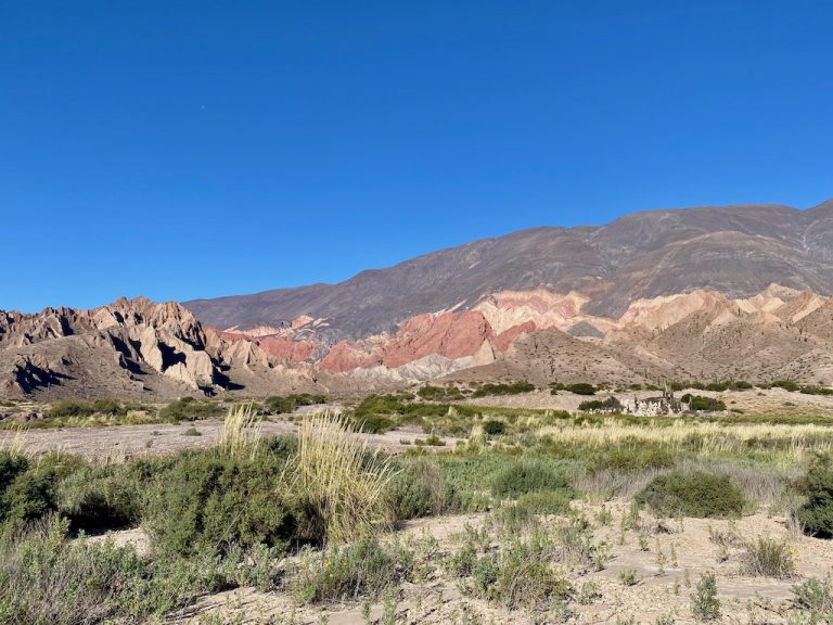 Argentina - The town of Salta - The Hill of Seven Colors, The Train to ...